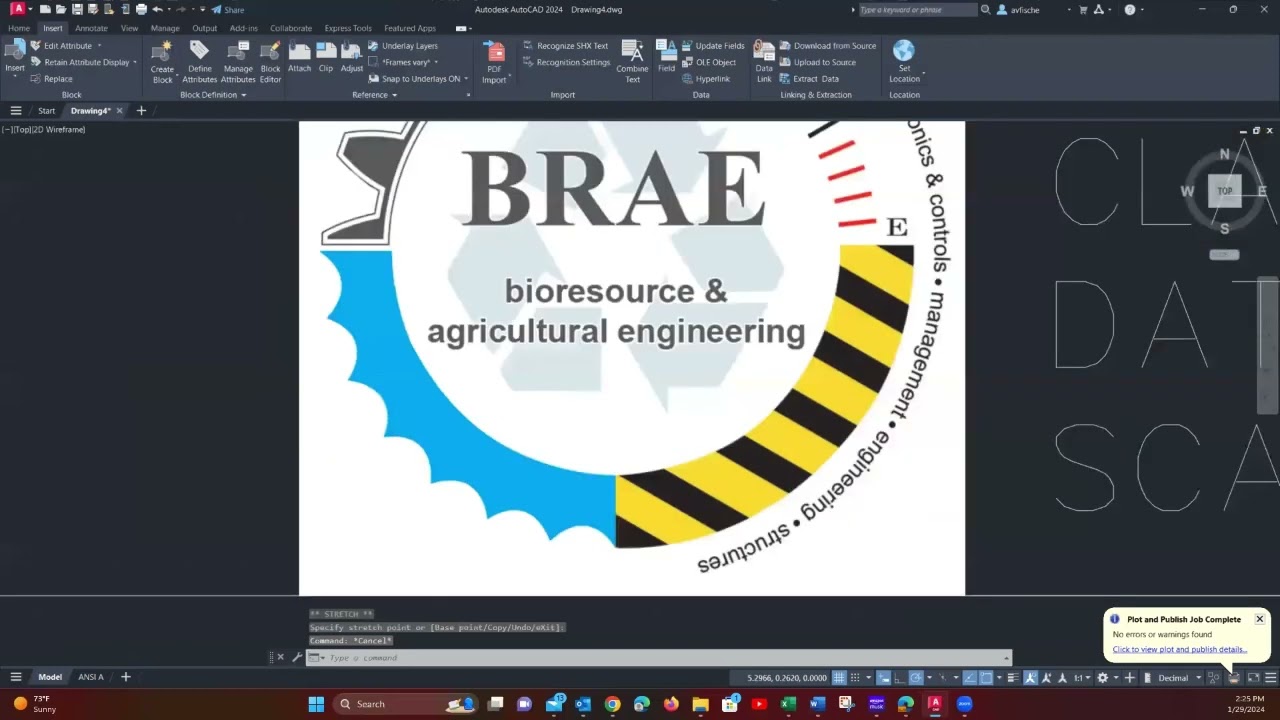 BRAE150 CAD LAB 1 how to