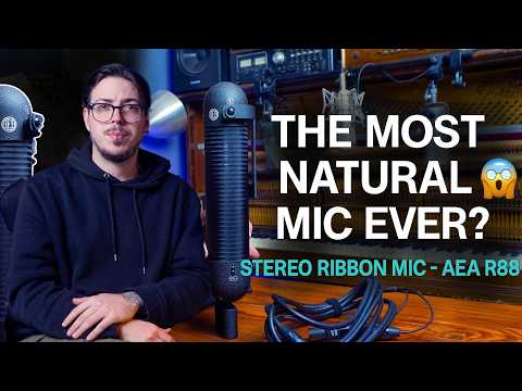 THE MOST NATURAL MIC I’VE EVER TRIED 🎙️ AEA R88 Ribbon Stereo Review