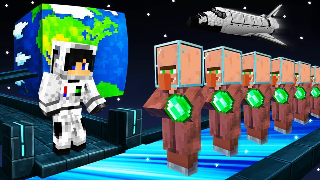 Minecraft, But I Open a Planet...