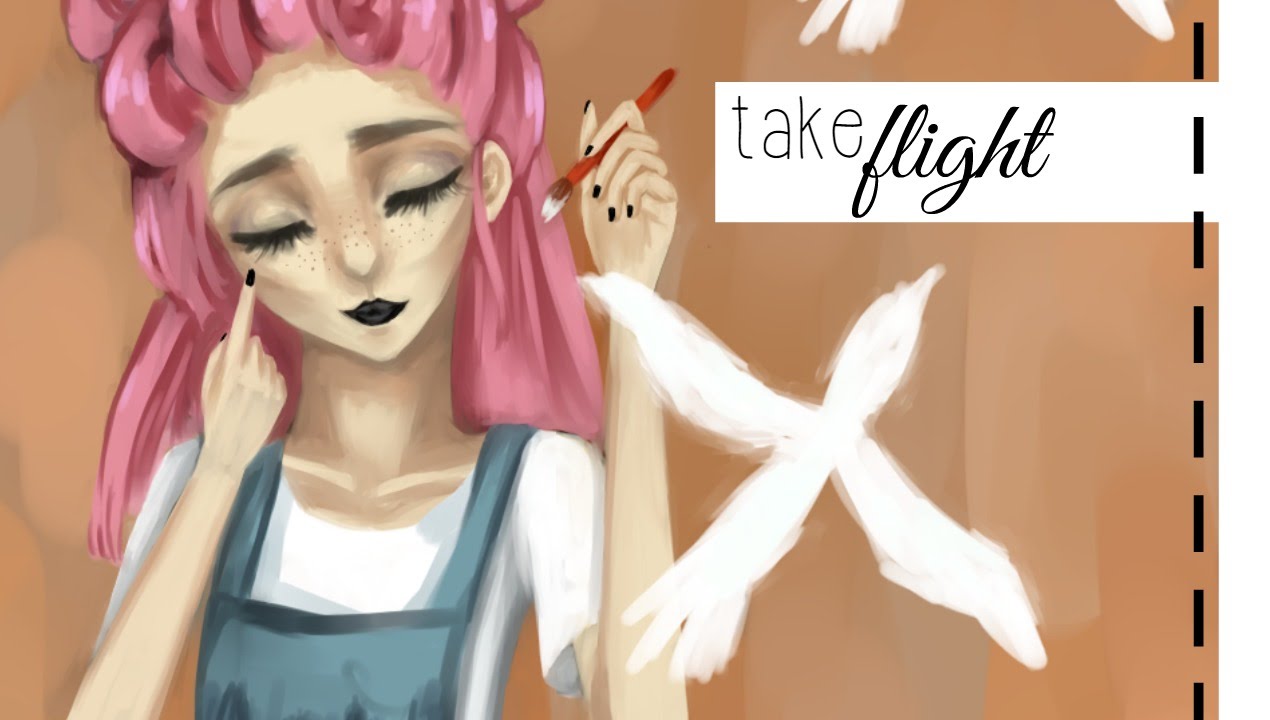 take flight [speedpaint] Paint Tool SAI