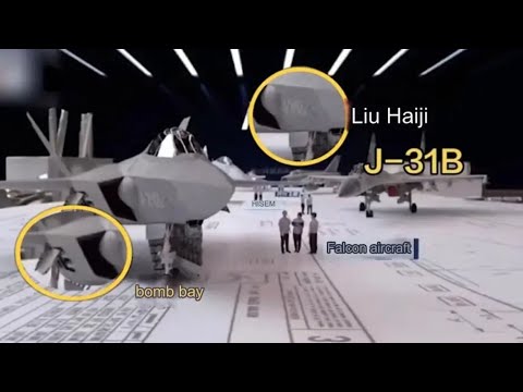 China's New J-31B Land Based Version Stealth Fighter! Get To Know The J-31B Stealth Aircraft!