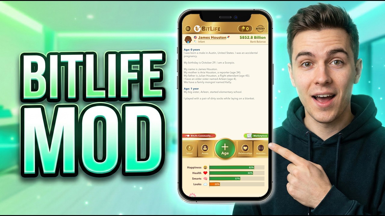 BitLife Hack/MOD APK - How to Get Unlimited Money, Bitizen & MORE