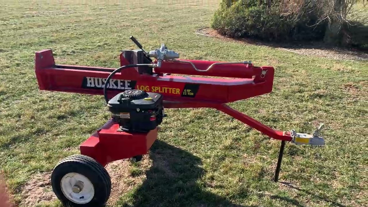 Huskee 22 Ton Log Splitter Selling Via Online Auction at Beardsleyauctions.com