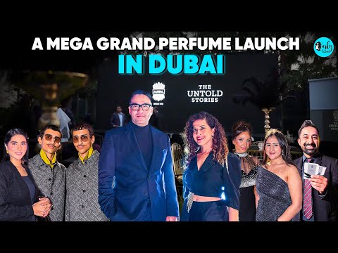The Most Grand Perfume Launch Event In Dubai - The Untold Stories By Ajmal Perfumes | Curly Tales ME