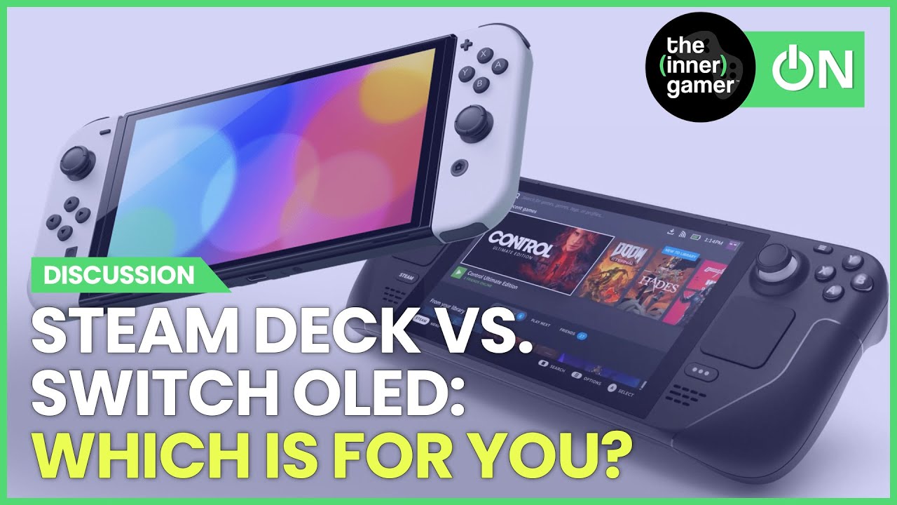 Nintendo Switch OLED Model vs. Steam Deck - HEAD TO HEAD Comparison