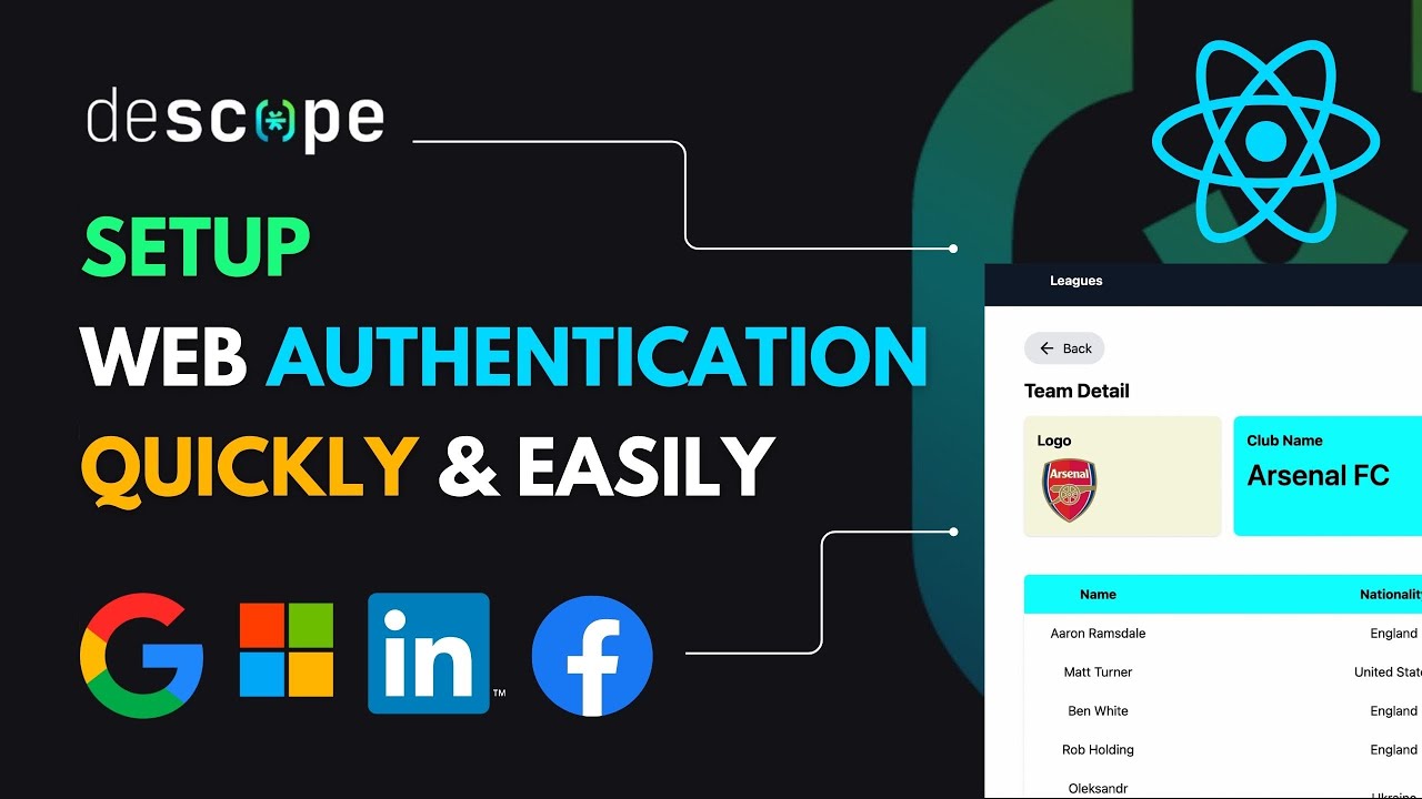 Add Authentication to Your React Application With Descope | 2023  - ReactJS Authentication