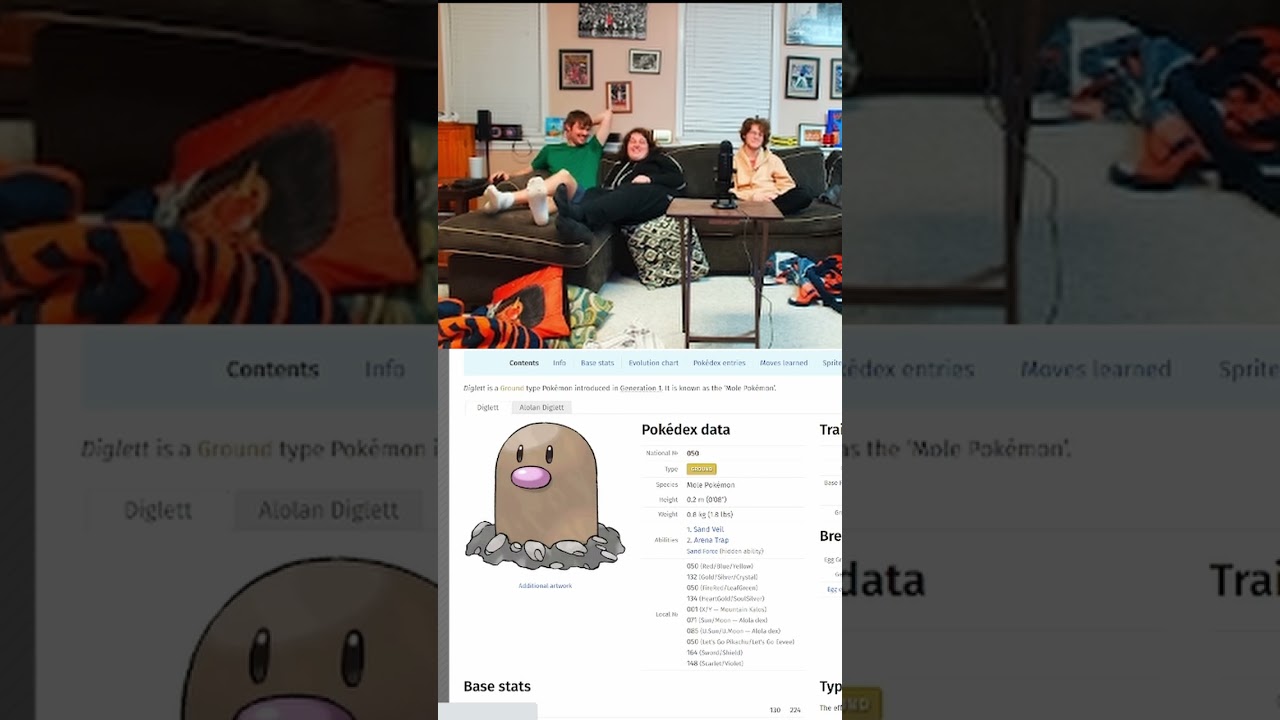 Diglett Up The Butt