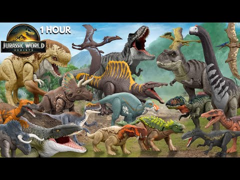 EPIC Unboxing EVERY Jurassic World Rebirth Figure! - 1 HOUR