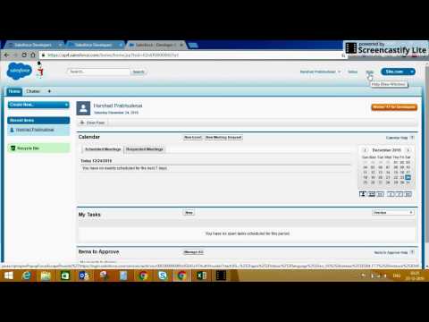 Salesforce Free Developer Environment