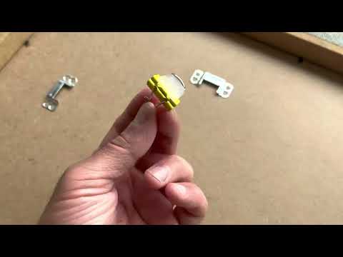 LIFE HACK! | IKEA Ribba Photo Frame Hanging Hack! | How to hang using a binder clip!