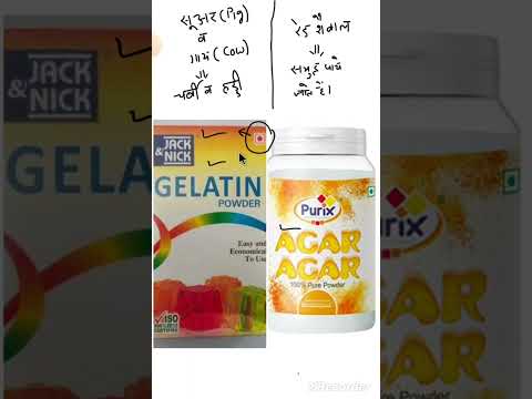 Difference between Gelatin and Agar Agar