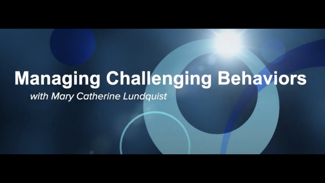 Managing Challenging Behaviors - COPSA Informational Videos