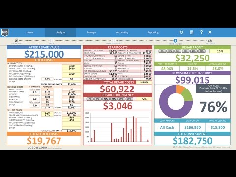 home renovation budget spreadsheet | House Flipping Spreadsheet