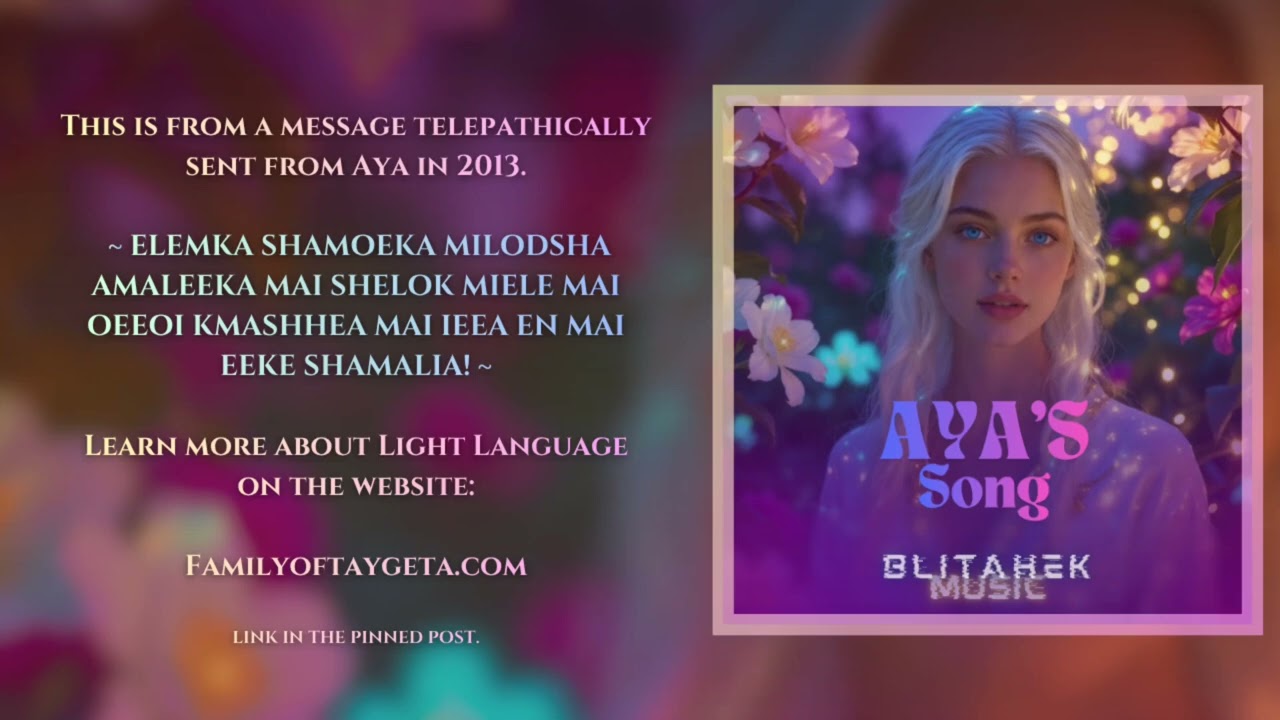 Aya's Song | Light Language