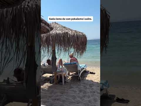 Besplatne ležaljke na plaži u Limenasu, na Tasosu www.nikana.gr #nikana #tasos #limenas #grčkaleto