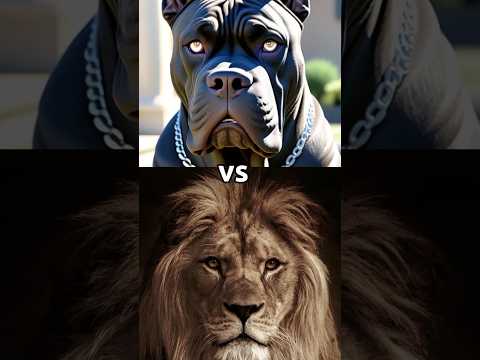 What is the bite force of lion and cane corso ?