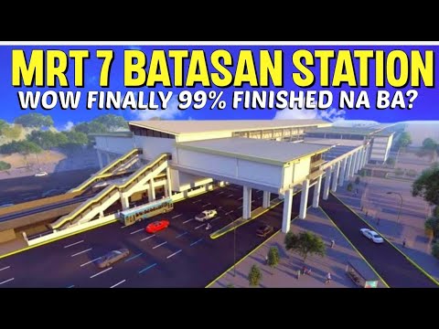 MRT 7 Batasan Station 99% Finished na!