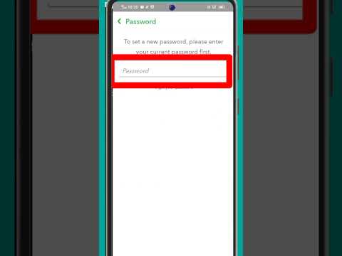How to Snapchat password forgot change #shorts #short