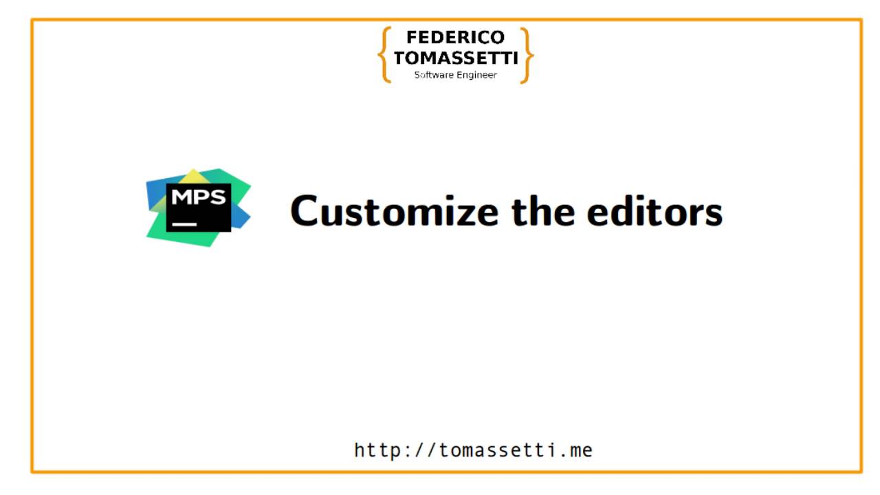 Getting started with Jetbrains MPS