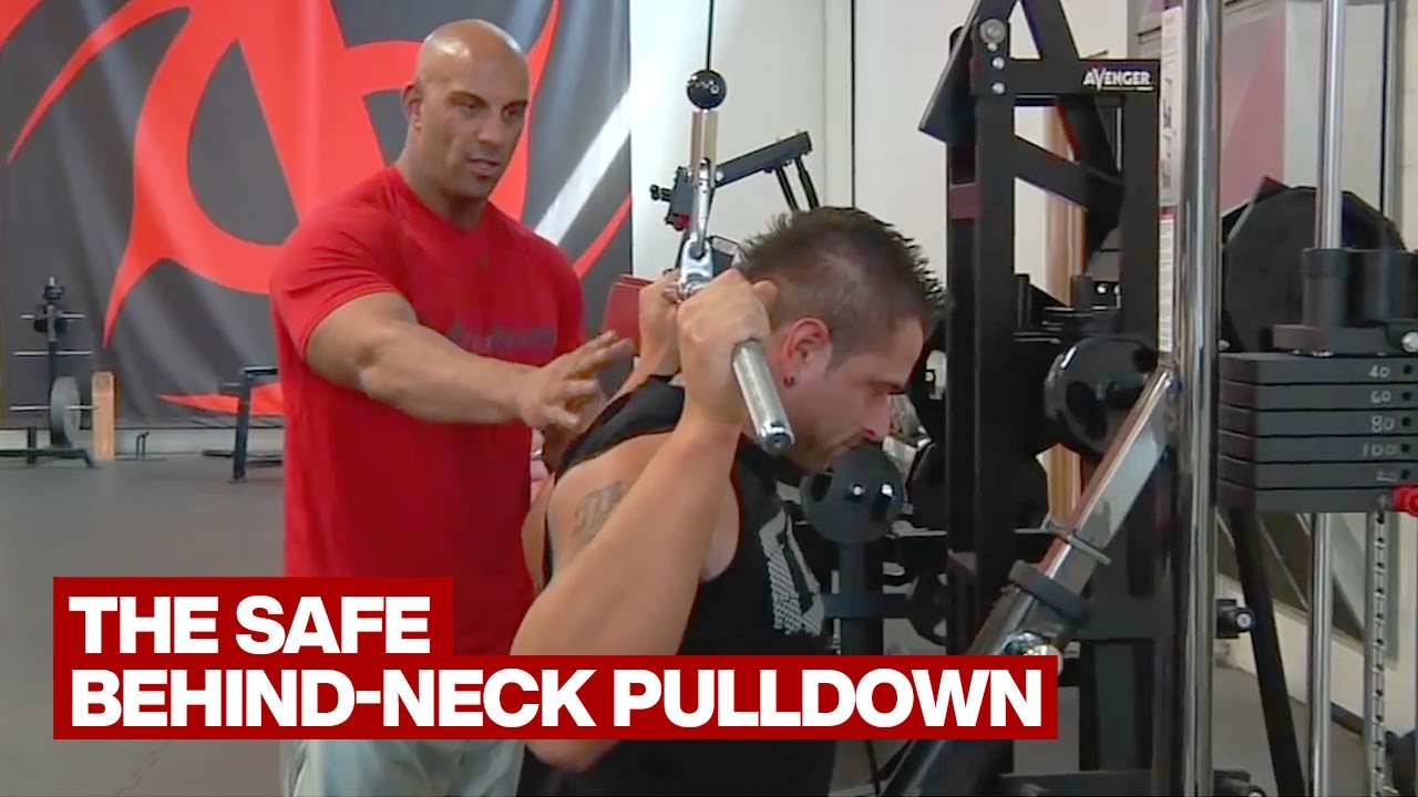 Behind-Neck Pulldown