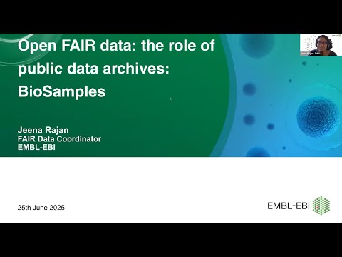 Open FAIR data: the role of public data archives