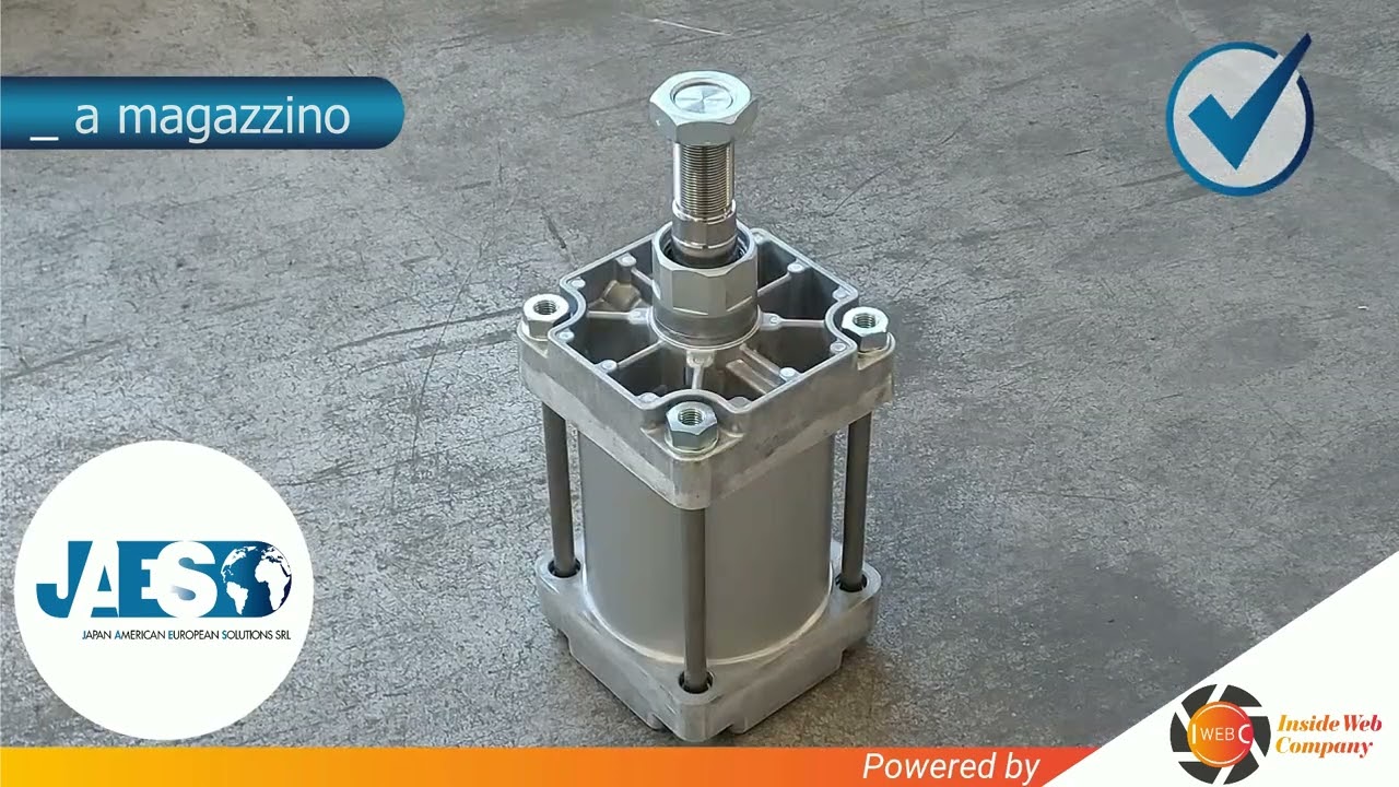 EMERSON R480627298 (INSTOCK) PNEUMATIC CYLINDER - CILINDRO PNEUMATICO - CILINDRO NEUMÁTICO
