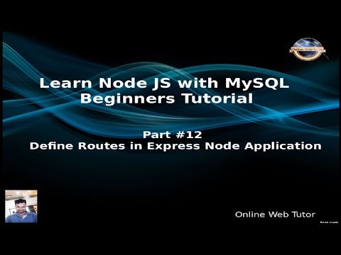 Learn Learn Node JS with MySQL APIs Development Beginners Tutorial ...
