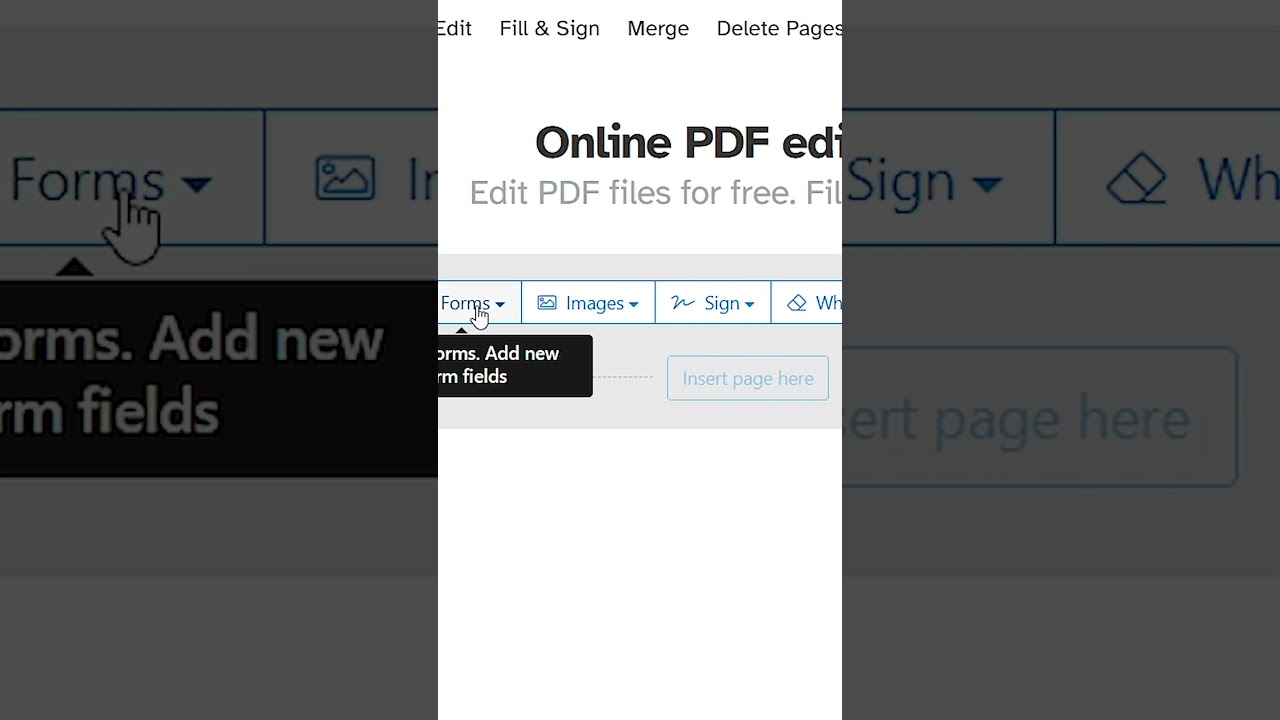 How To Edit a PDF #shorts #pdf #sejda