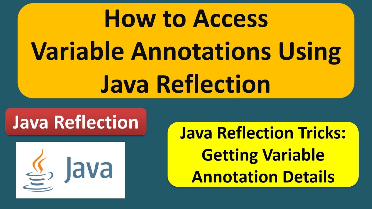 How to Access Variable Annotations Using Java Reflection? | Reflection in java