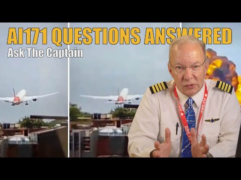 Air India 171 Crash: Top 20 Questions—Thrust Failure, RAT & Survivor’s Story | Ask the Captain
