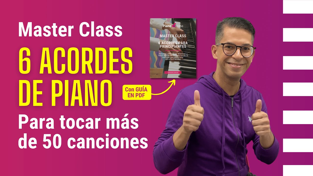 Acordes De Piano Para Tocar Más De 50 Canciones Piano En Casa