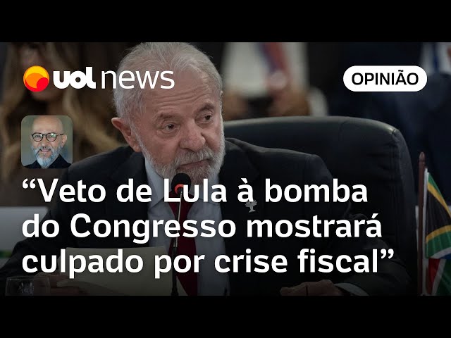 Josias: Pauta-bomba de R$ 30 bi merece veto de Lula se Senado aprovar