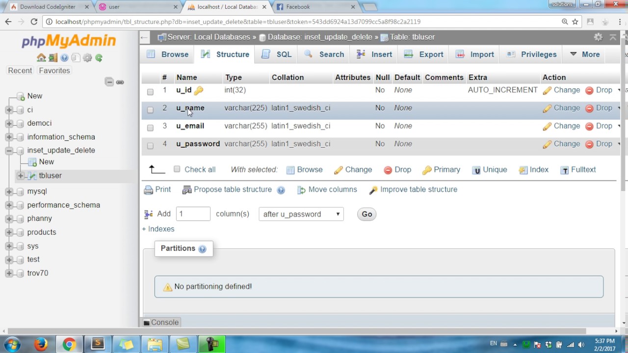 CodeIgniter | Insert Update Delete View in Codeigniter [Insert data to database] Part2 HD
