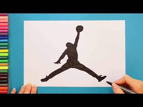 How To Draw Michael Jordan Step by Step – I'm Youtuber – Follow my ...
