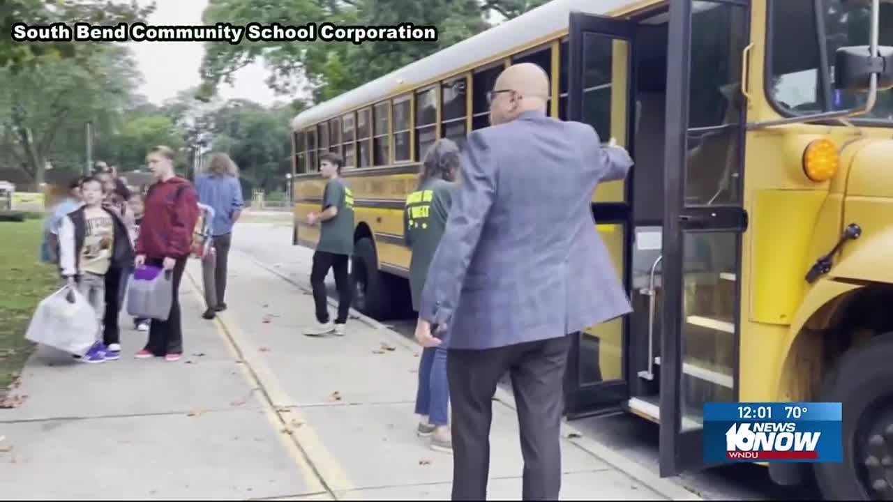South Bend School Corp. welcomes students back to class