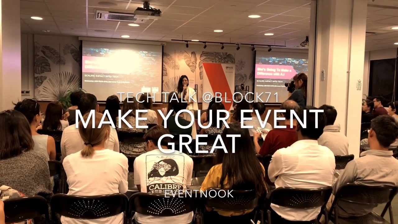 NUS Enterprise simplify event registration and bring innovative experience for series of Talks