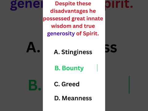 Most important synonyms for all competative exams #new #english #short