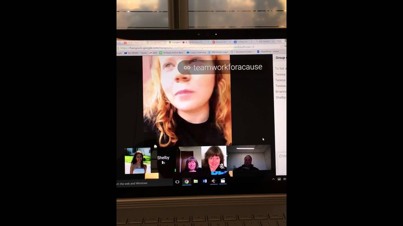 Teamwork for a Cause Reflection Meeting