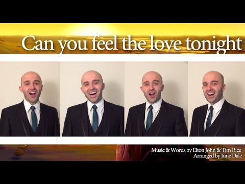 Can you feel the love tonight (Elton John) - Barbershop Quartet