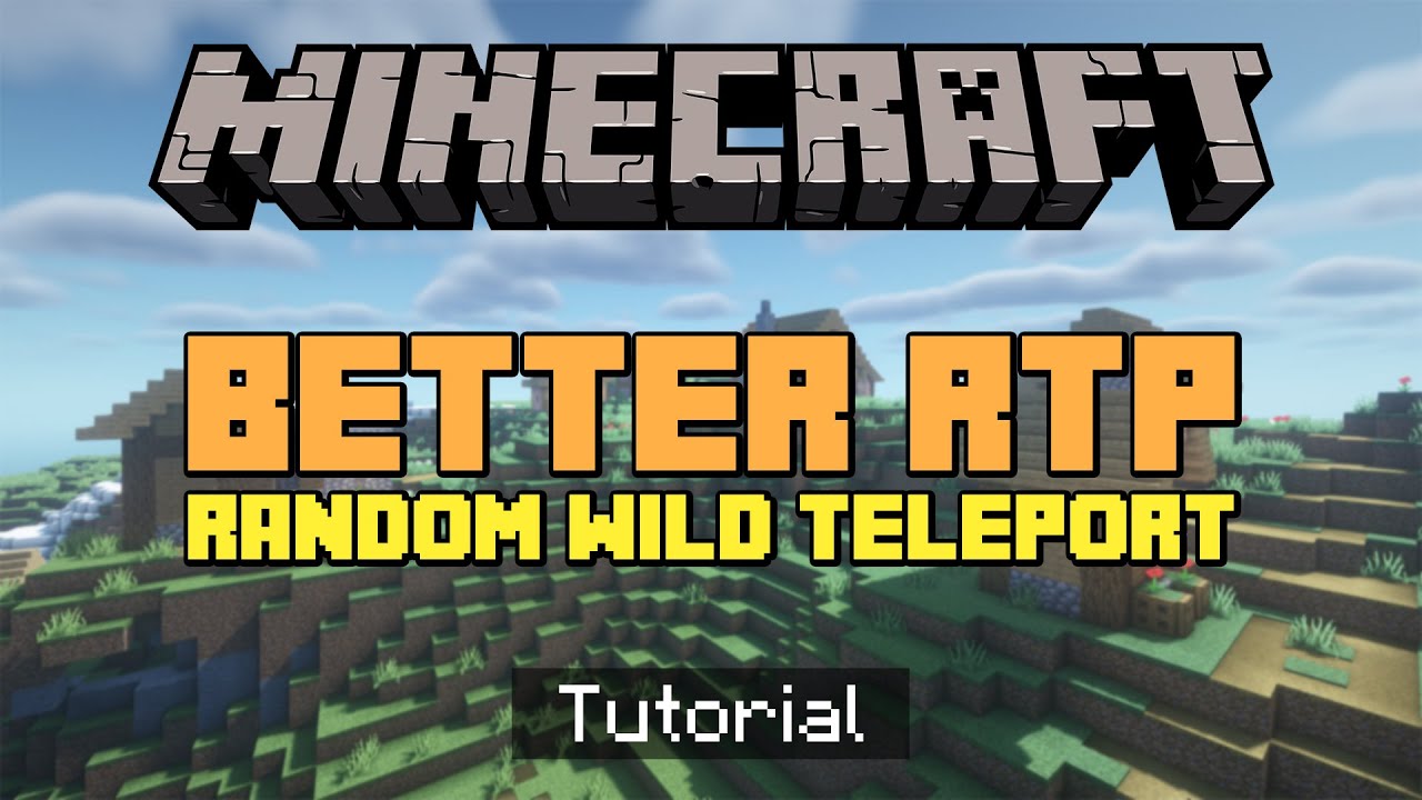 How To Install & Setup BetterRTP On Your Minecraft Server (Tutorial)