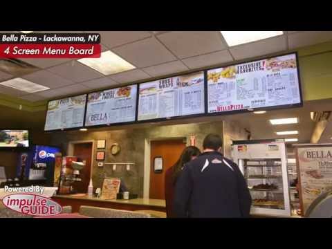 Bella Pizza - Lackawanna, NY Digital Menu Boards