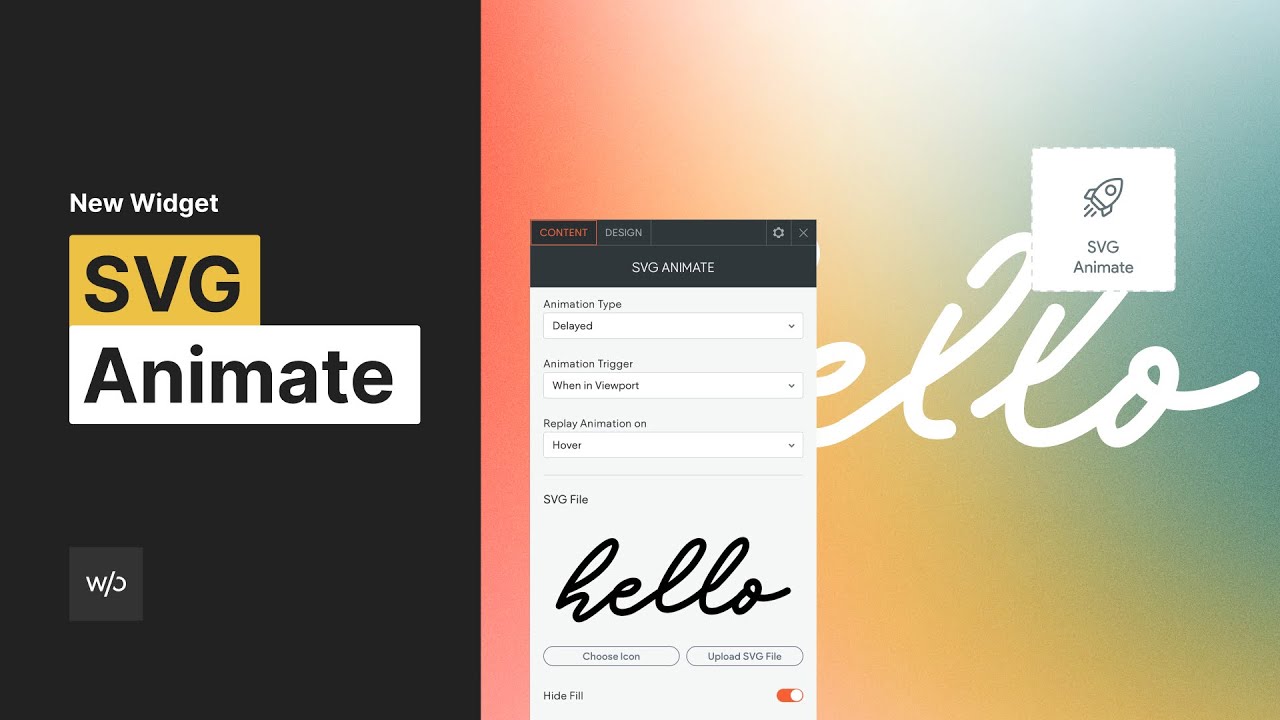 SVG Animate Widget | Tutorial by Without Code