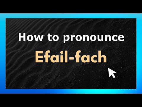 How to Pronounce Efail-fach (Welsh Pronunciation / Wales, UK) with Audio and Phonetic Spelling