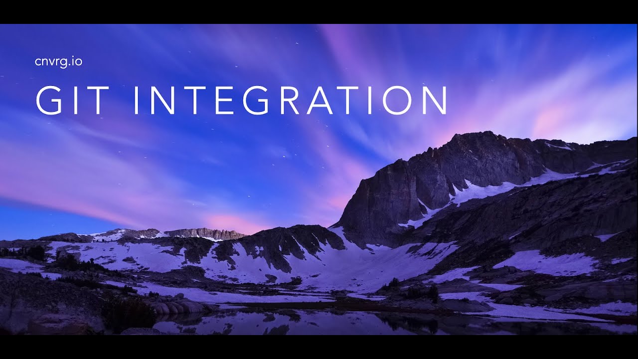 cnvrg git integration