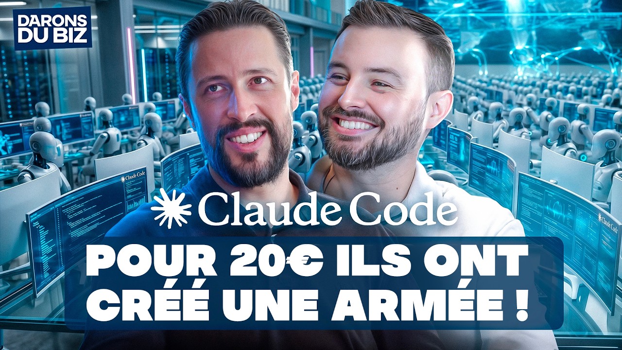 Claude Code : l’outil à 20€ qui fait en 1 jour ce qui prenait 1 an