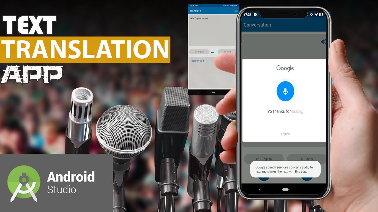 Making of Text Translation App Using Google API | Android Studio