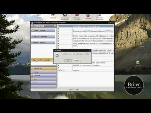 Fix / Repair Internet Connection After Virus or Spyware or Malware Infection by Britec