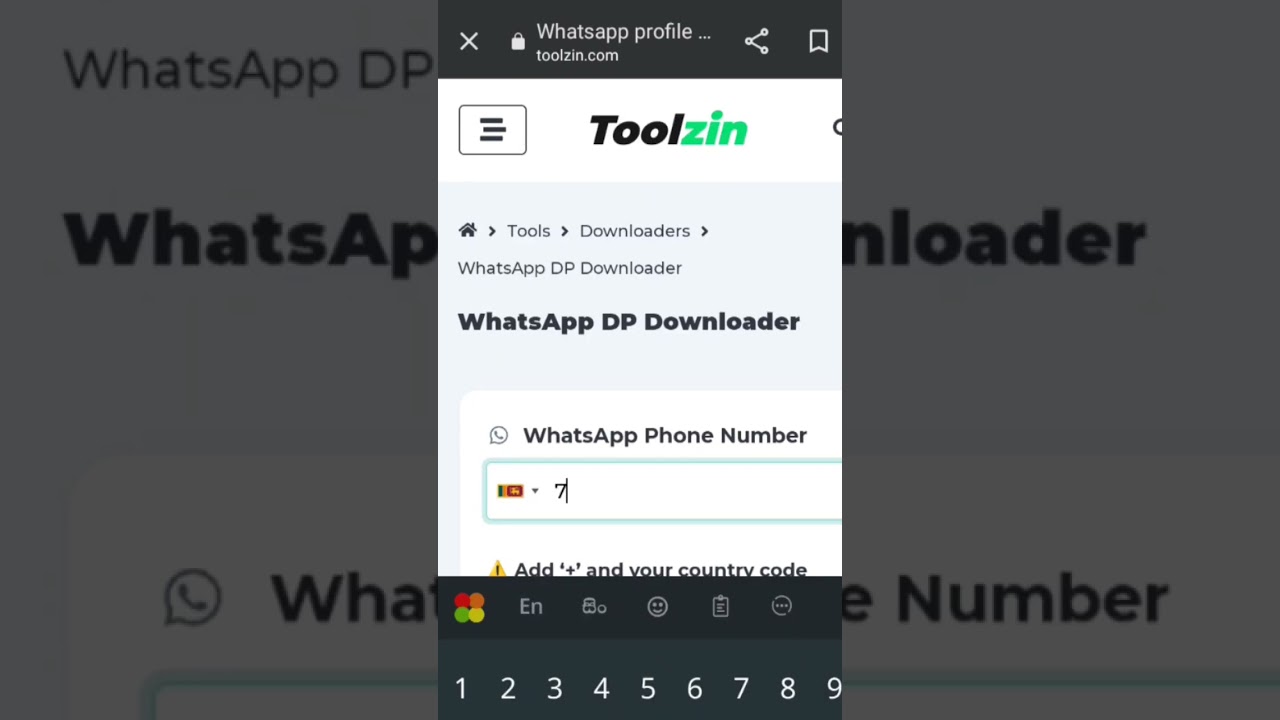 How to download Whatsapp dp without using app