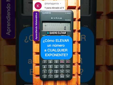 ¿Cómo ELEVAR un número a CUALQUIER EXPONENTE con la CALCULADORA CIENTÍFICA? 🤔