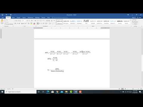 FCFE Introduction
